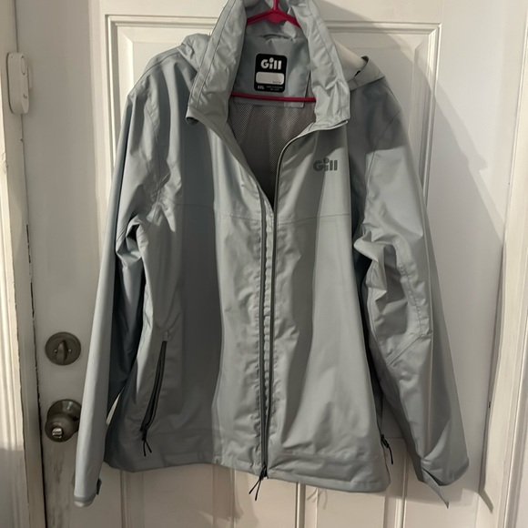 Gill | Jackets & Coats | Gill Pilot Jacket Xxl Light Grey | Poshmark